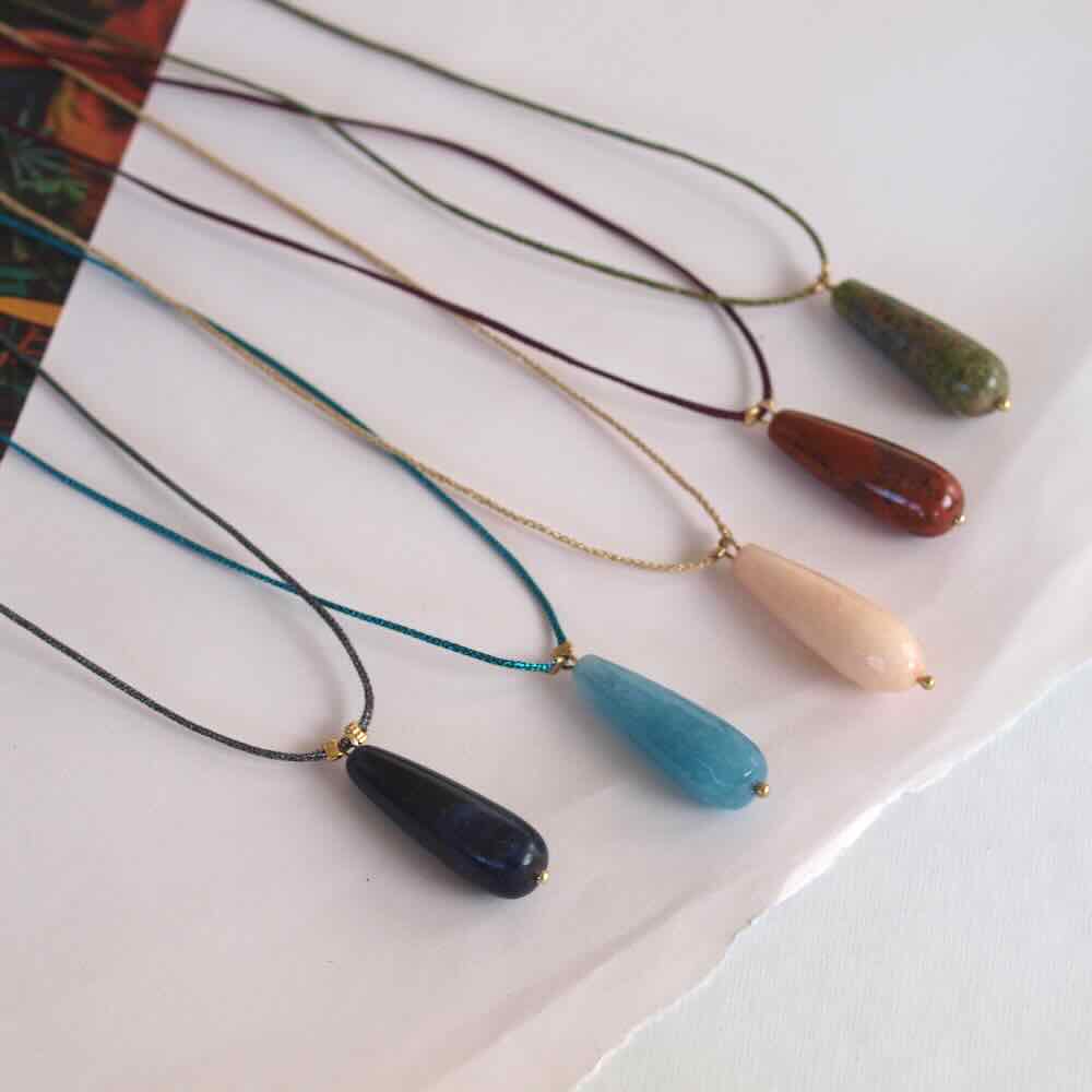 widaro ketting cord with drop – Widaro