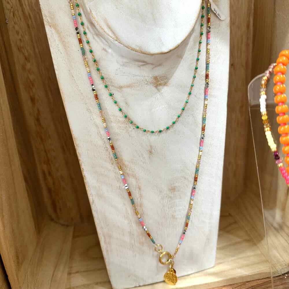 widaro halflange ketting pretty colors – Widaro